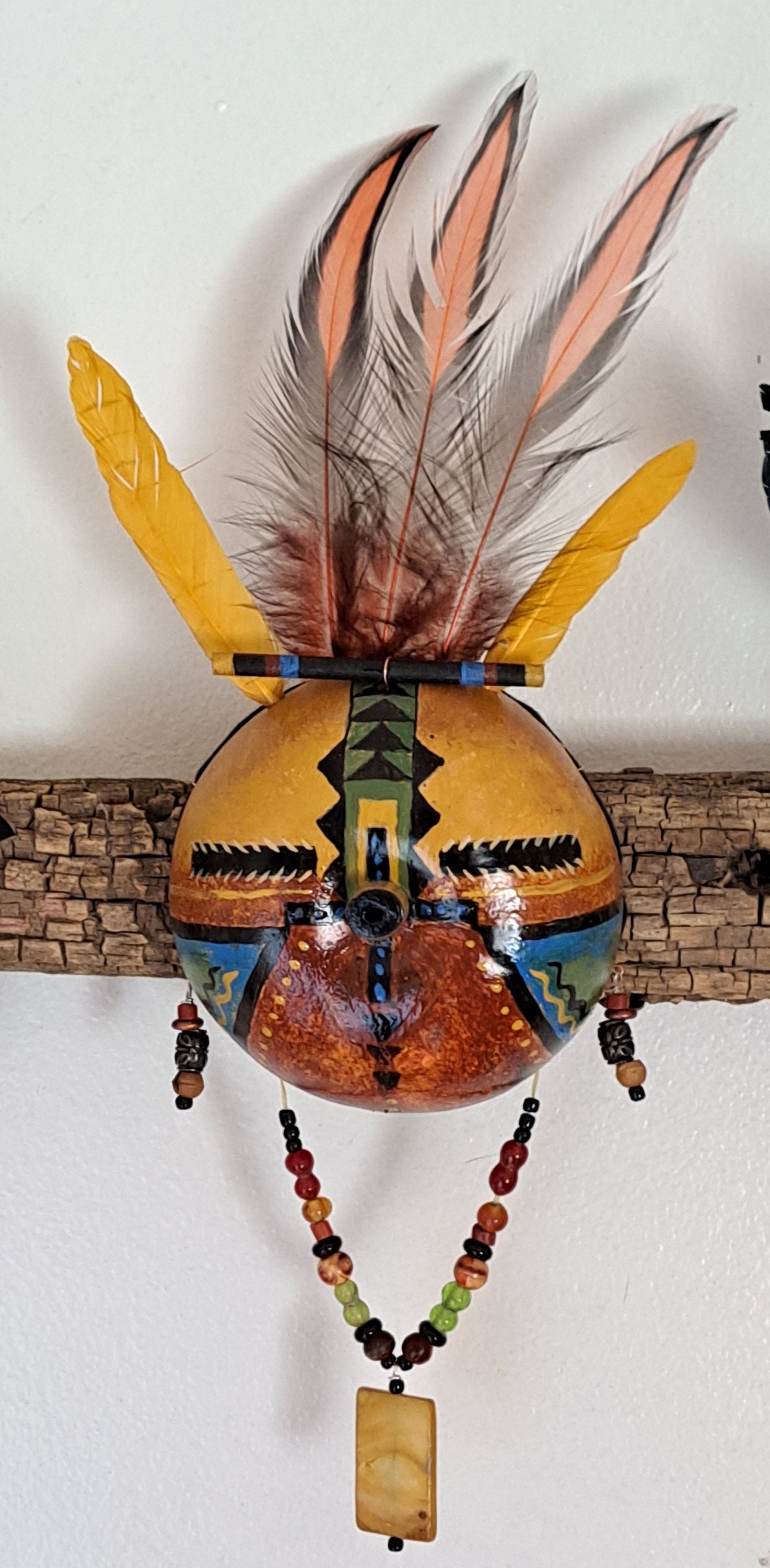 Gourd Mask Collage by Award Winning Gourd Artist Patricia Carroll ...