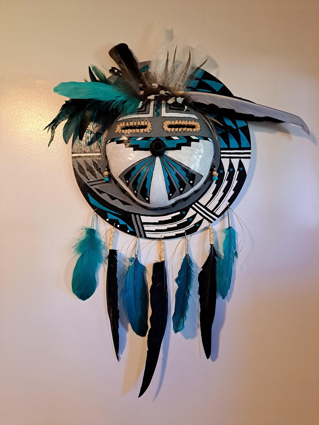 Gourd Mask, by Award Winning Gourd Artist, Patricia Carroll Sailors - Etsy