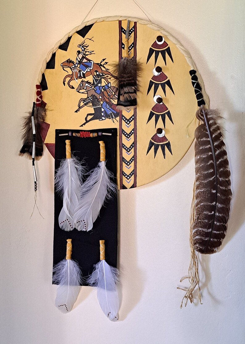 Shield, Native American Style Medicine Shield by Patricia Carroll ...