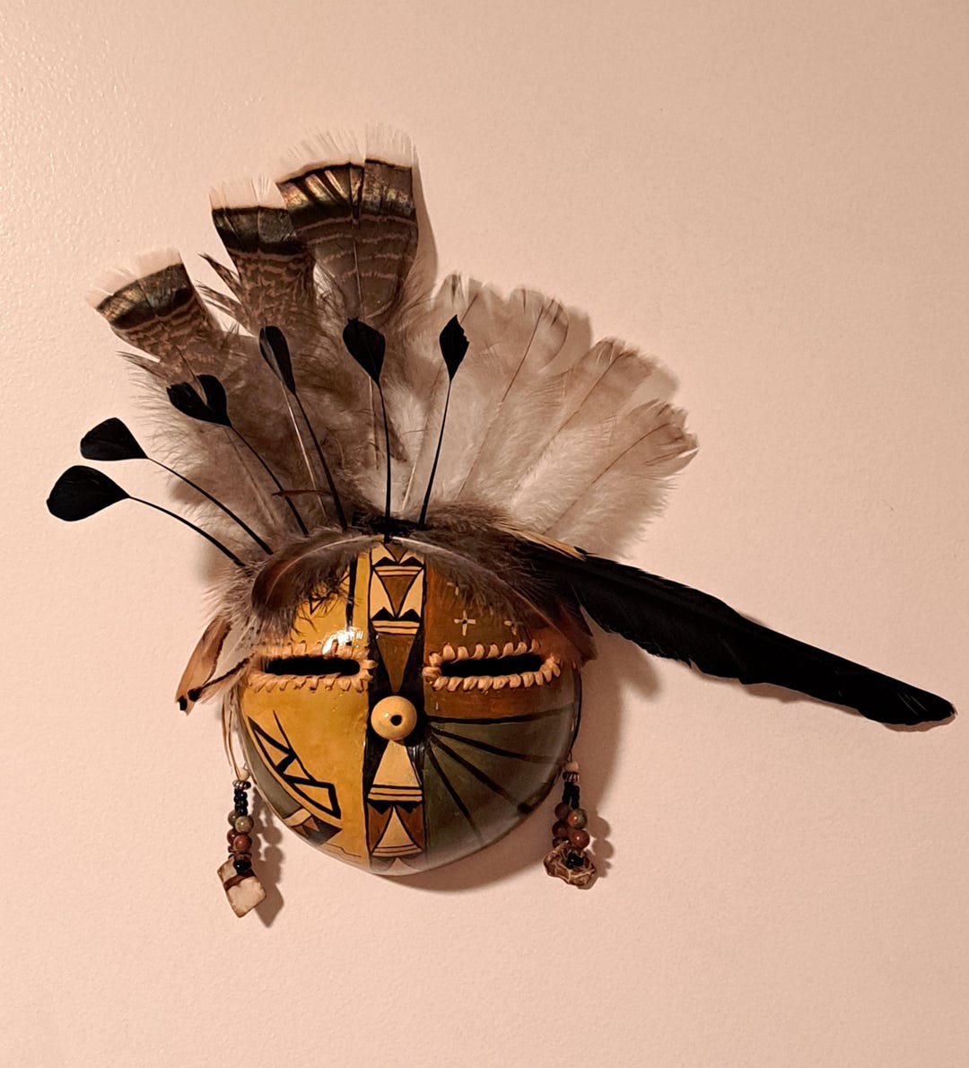 Gourd, Gourd Mask, Gourd Art, Southwest Art, by Award Winning Gourd ...