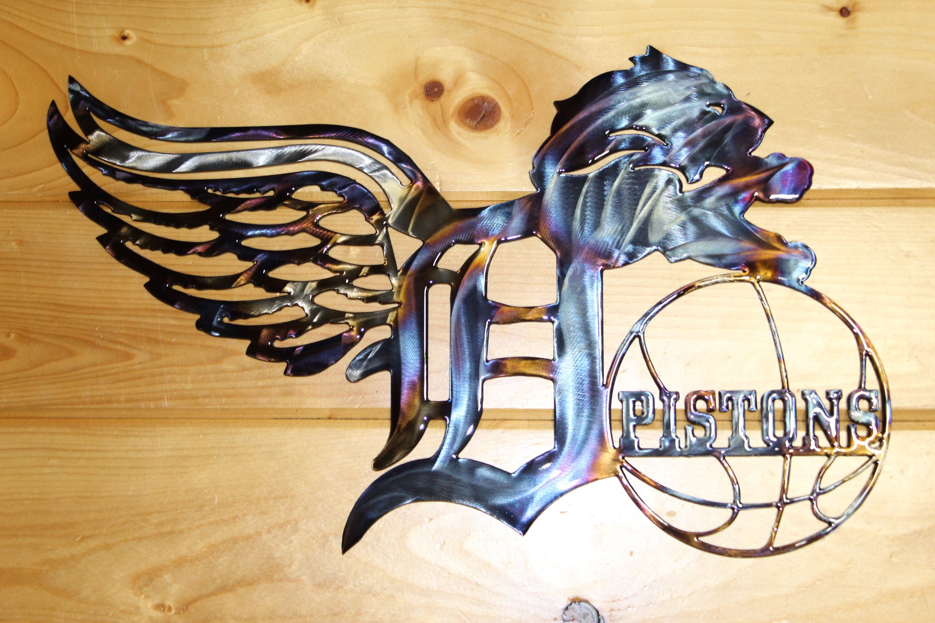 Detroit Sports Combo Sign/detroit Sports Teams Sign/detroit Sports ...