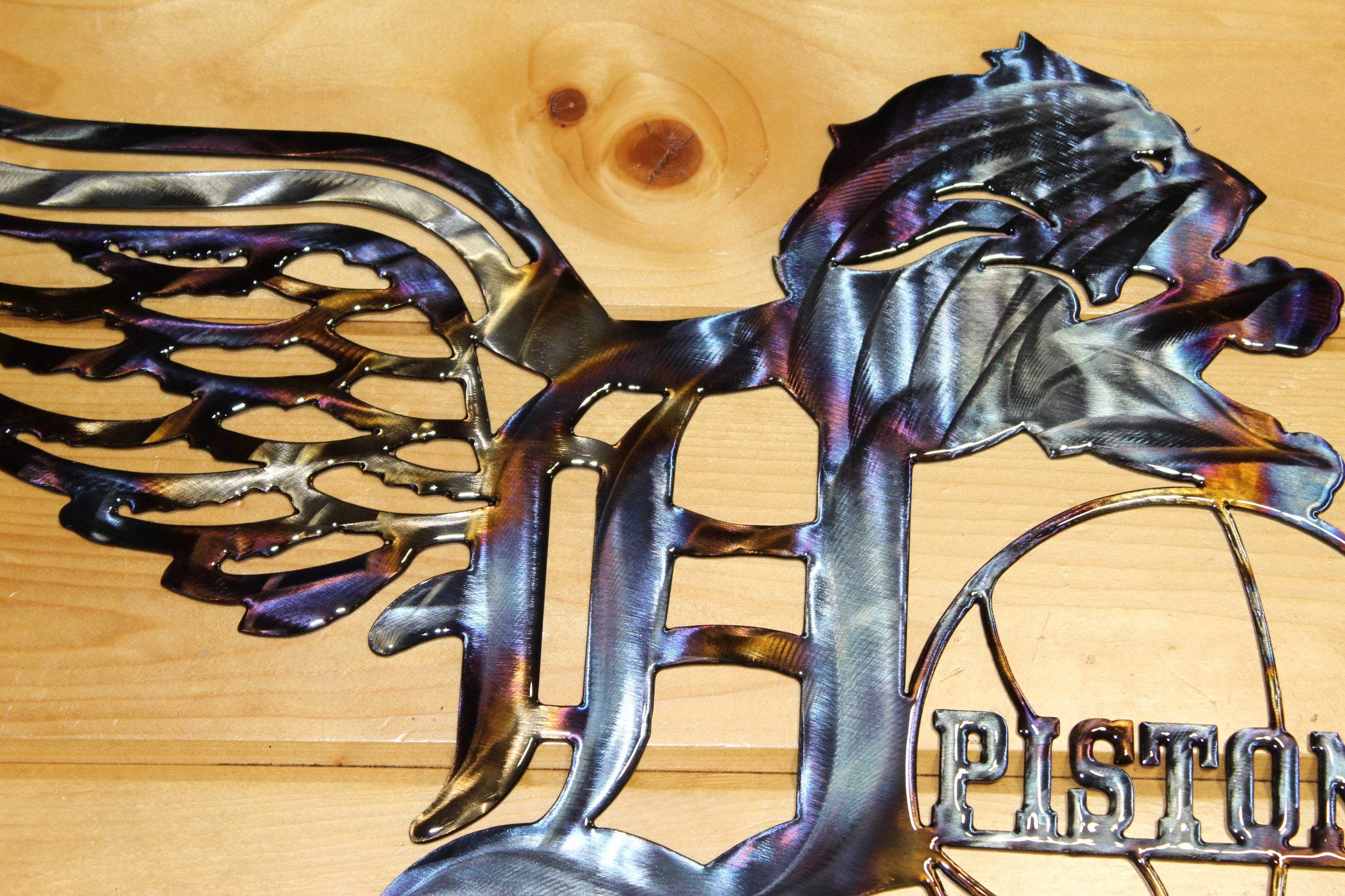 Detroit Sports Combo Sign/detroit Sports Teams Sign/detroit Sports ...