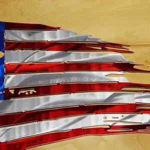 Battle Worn Flag Metal Sign – Distressed American Flag – Distressed USA ...