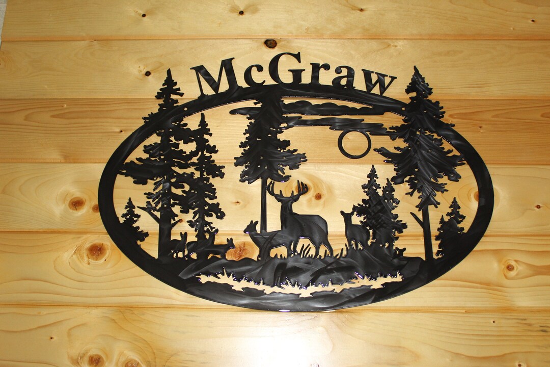 Personalized Metal Driveway Sign/personalized Name Sign/metal - Etsy