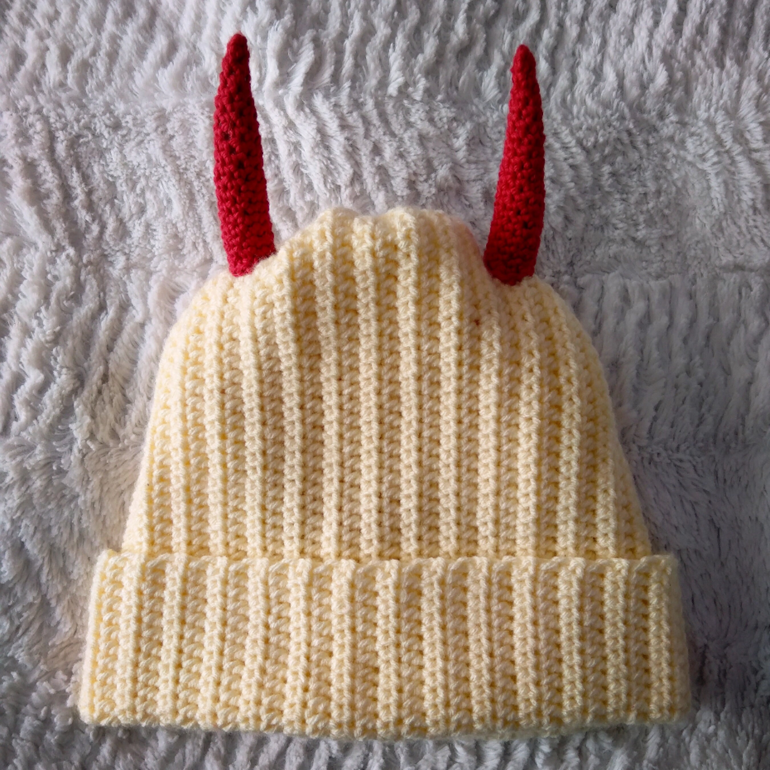 Crochet Pattern Fiend Girl Hat - Etsy Denmark
