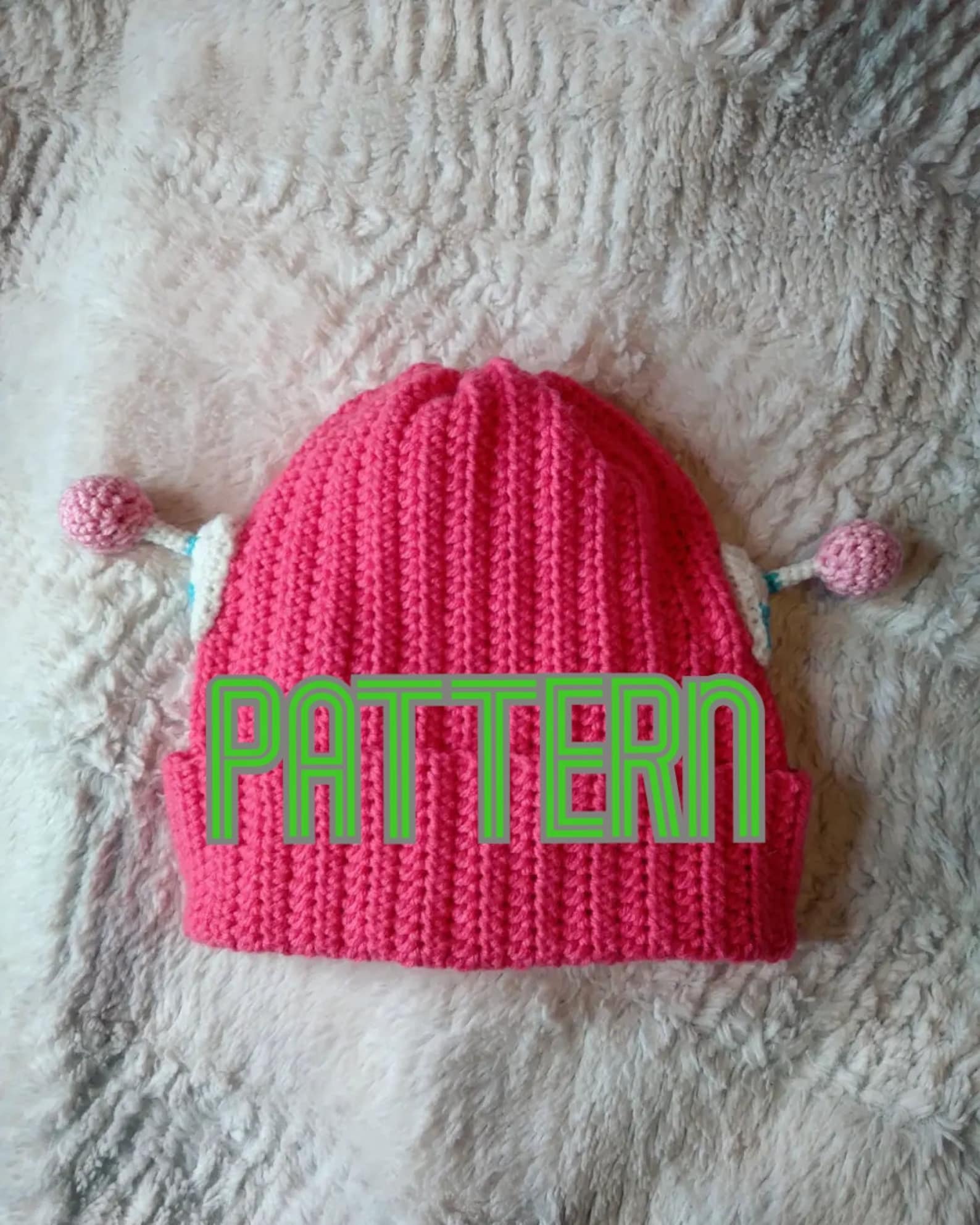 Crochet Pattern Psychic Guy Hat - Etsy