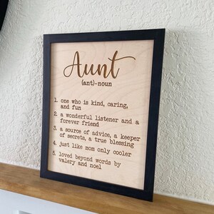 Cool Aunt Sign, Aunt Gift, Best Aunt Ever, Funtie, Mother's Day Gift ...