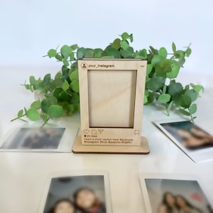 Personalized Instagram Picture Frame, Fujifilm Photo Frame, Film ...