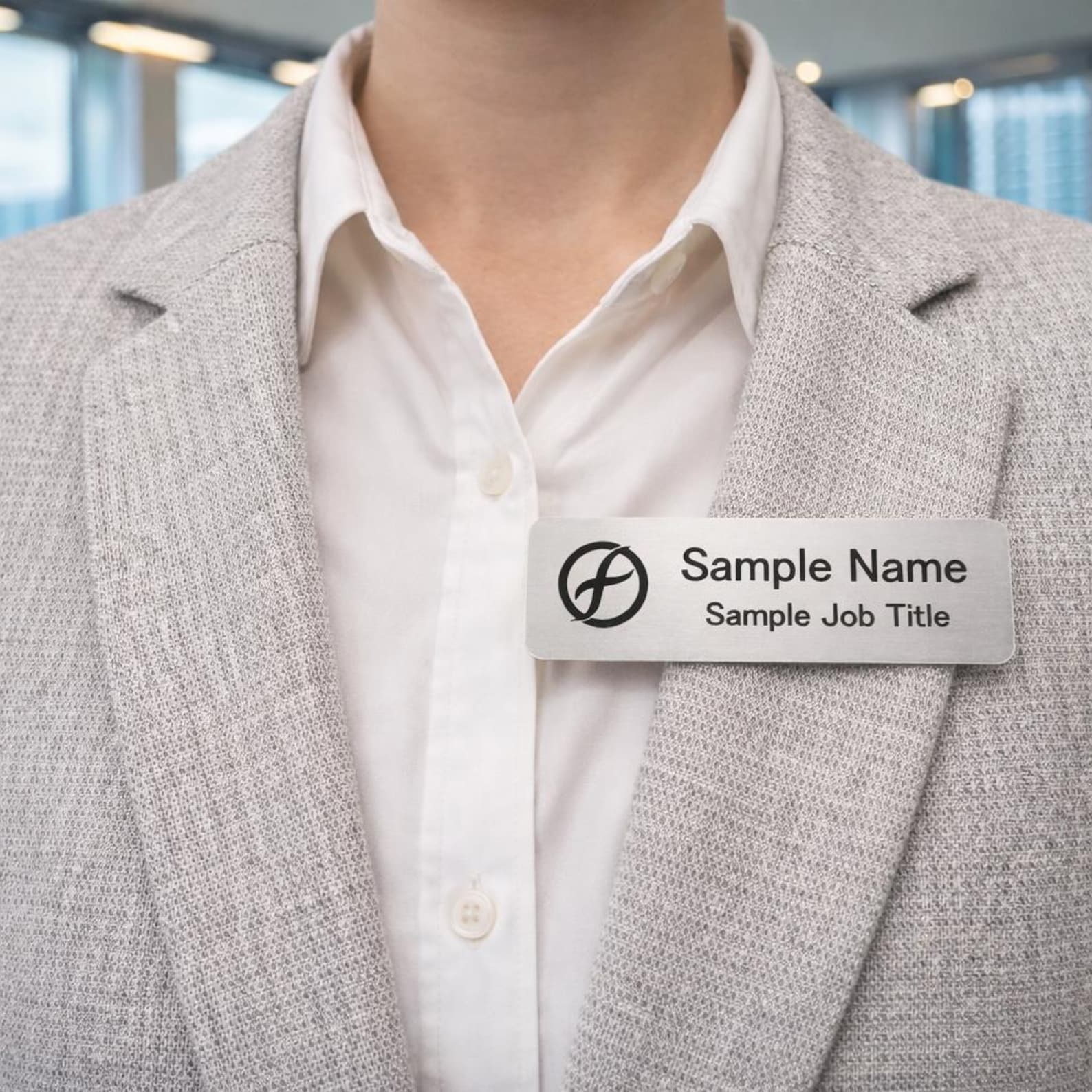 Custom Magnetic Name Tag Personalized Name Badge Engraved Plastic ...