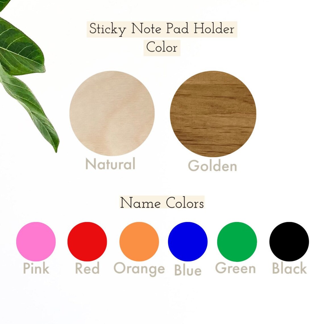 Personalized Sticky Notes Holder | Post-it Notes Pad | Sticky Note ...