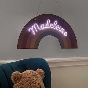 Large Rainbow MDF Blank | Rainbow Craft | Rainbow Room Sign Blank ...