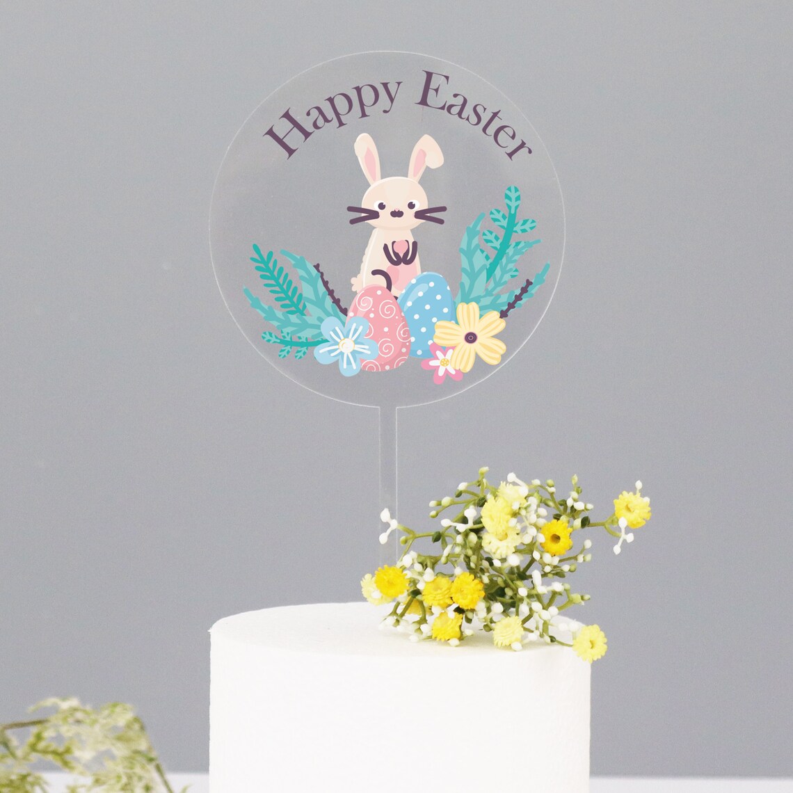 Round Acrylic Clear Cake Topper Blanks | Perfect for Vinyl | Cake ...