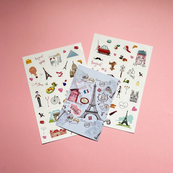 Paris Sticker - Etsy