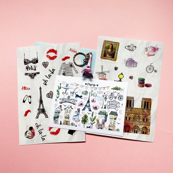 Paris Sticker - Etsy