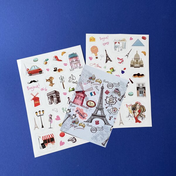 Paris Sticker - Etsy