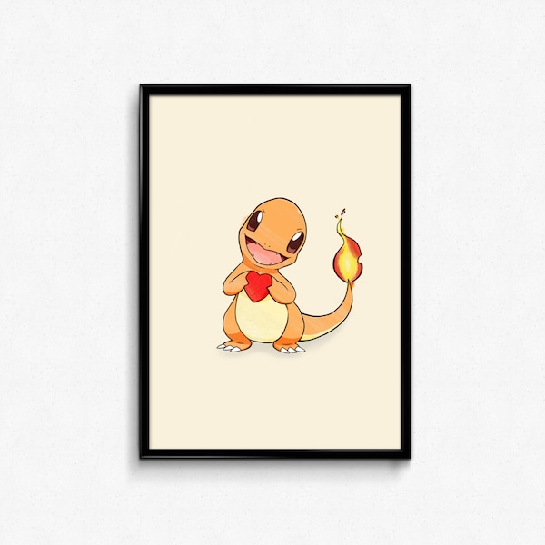 Charmander Svg - Etsy