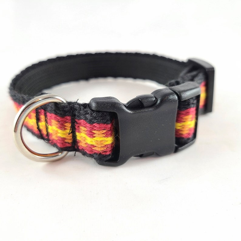Handmade Dog Collar / Inkle Woven DOG Collar /medium Dog Collar / BOHO ...