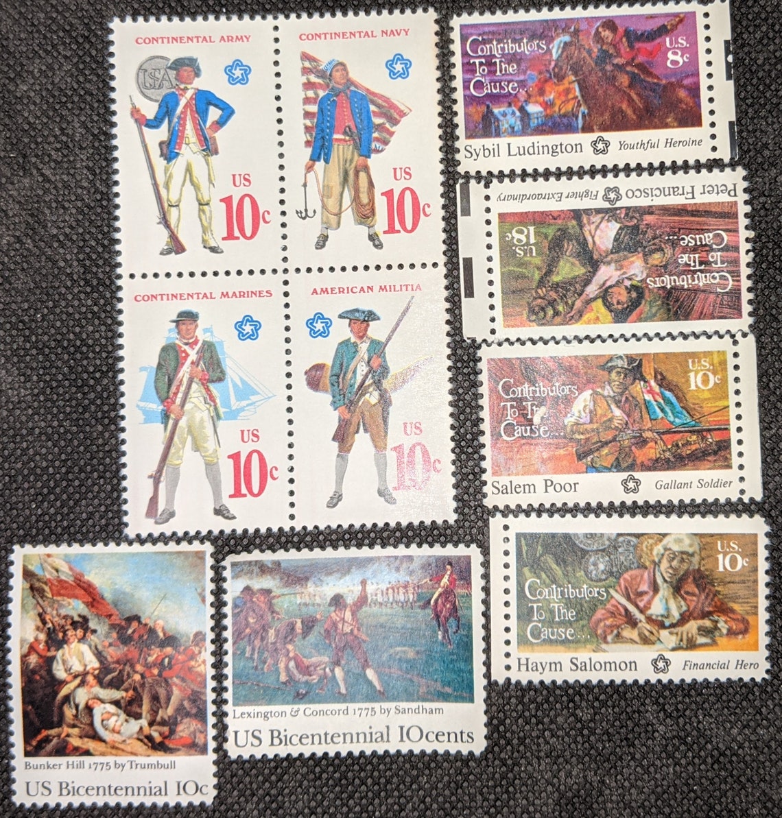 1975 28 US Stamps 10 Cent Unhinged Mint 1555-1580 - Etsy