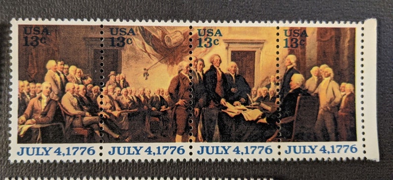 21 Unhinged 1976 Bicentennial 13 Cent US Stamps 1629-1703 - Etsy