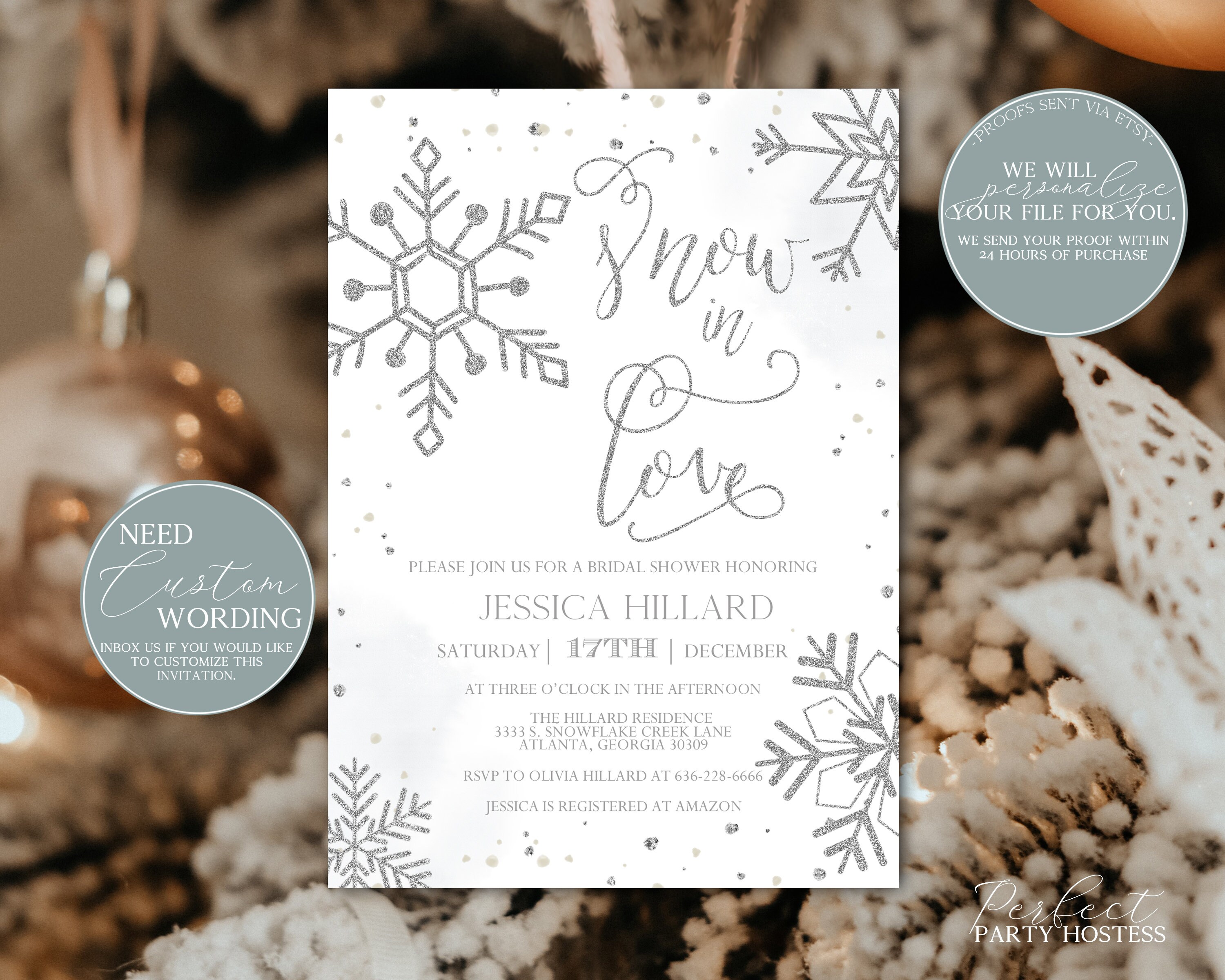 Printable Snowflake Favor Sign Favor Table Sign Little - Etsy