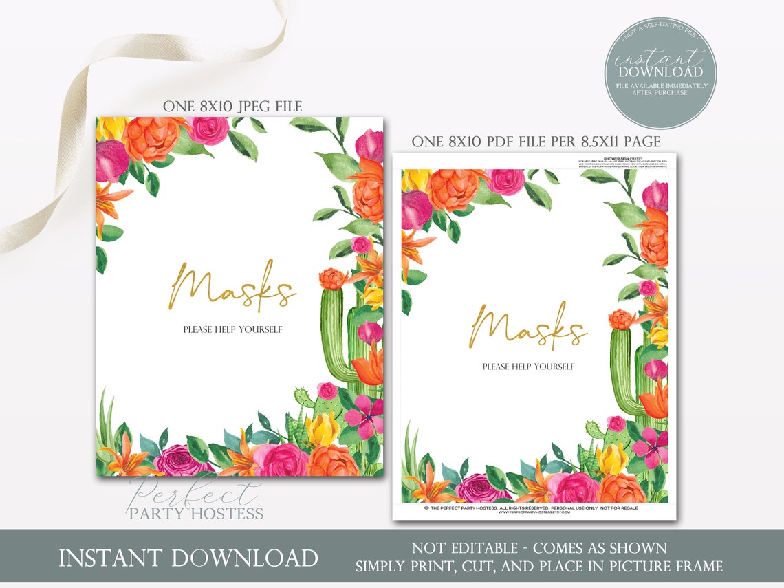 Face Mask Sign Printable Face Mask Sign Mask Available Sign Social ...