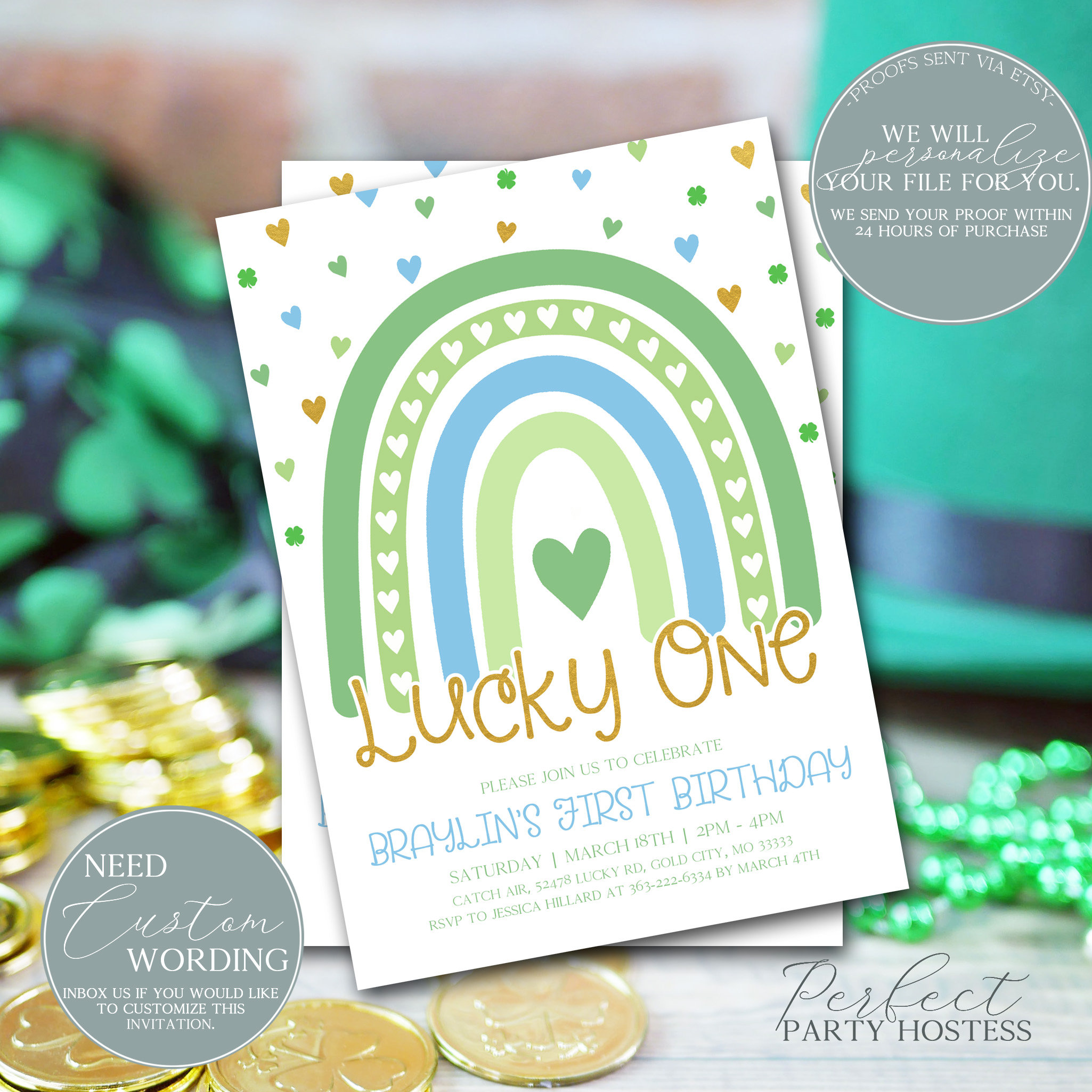 Food Table Sign Birthday Two Lucky Table Table Sign Printable Food Sign ...
