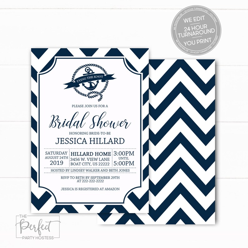 Nautical Favor Table Sign, Printable Favor Sign, Favor Table, Nautical ...