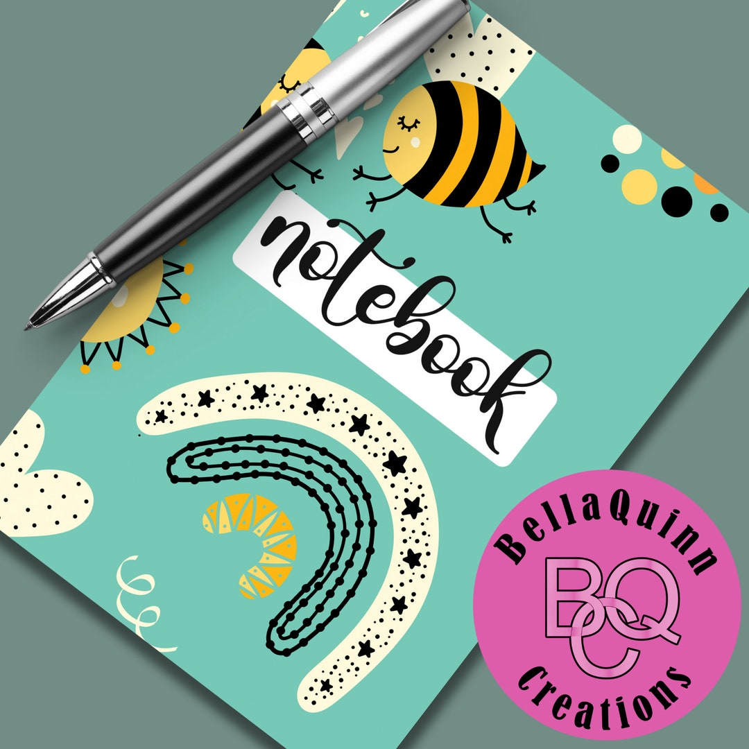 Bumblebee Notebook A5, Lined Paper, Plain Paper, Dotty Paper ...
