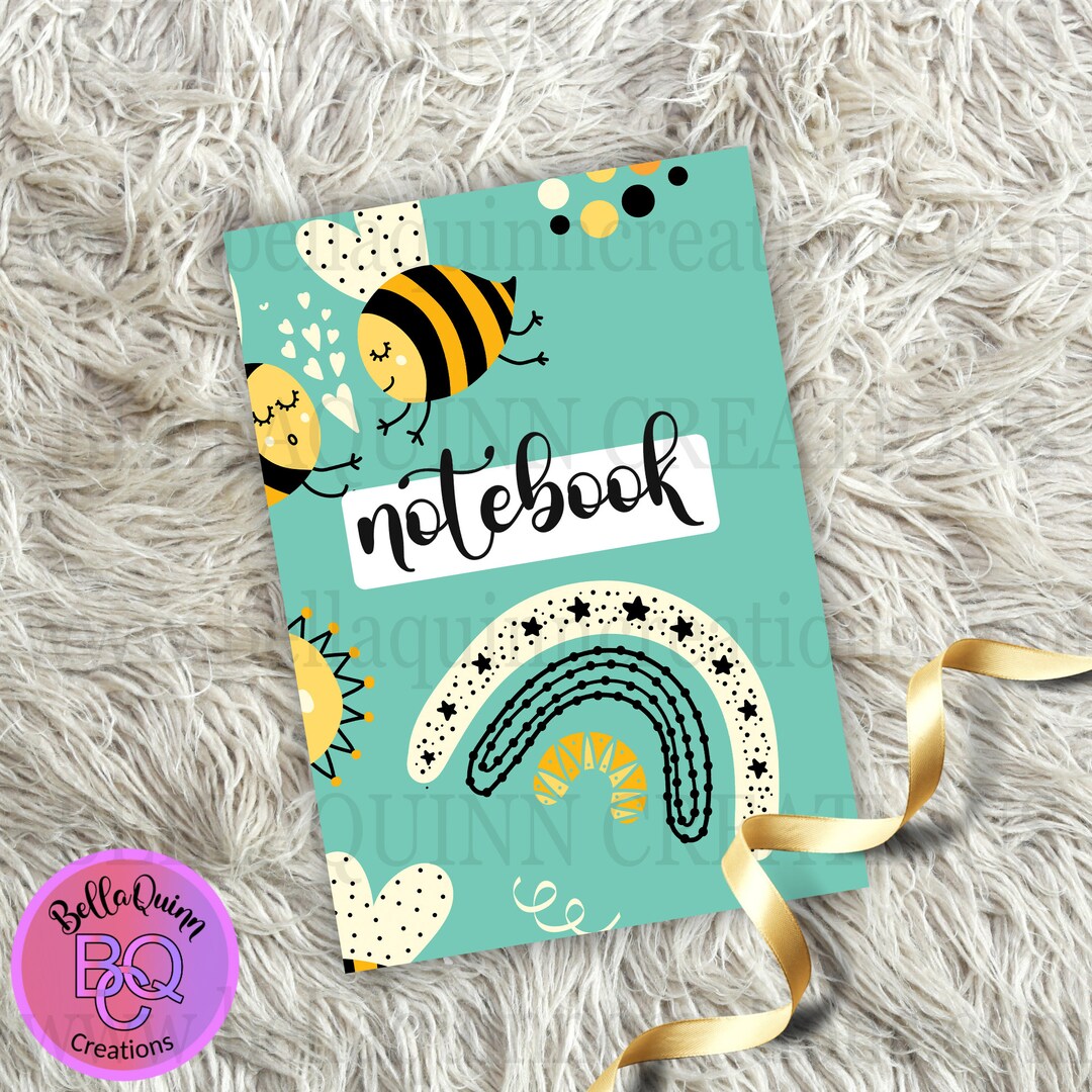 Bumblebee Notebook A5, Lined Paper, Plain Paper, Dotty Paper ...