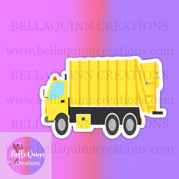 Dump Truck Vinyl Die Cut Sticker Sticker Scrapbooking | Etsy