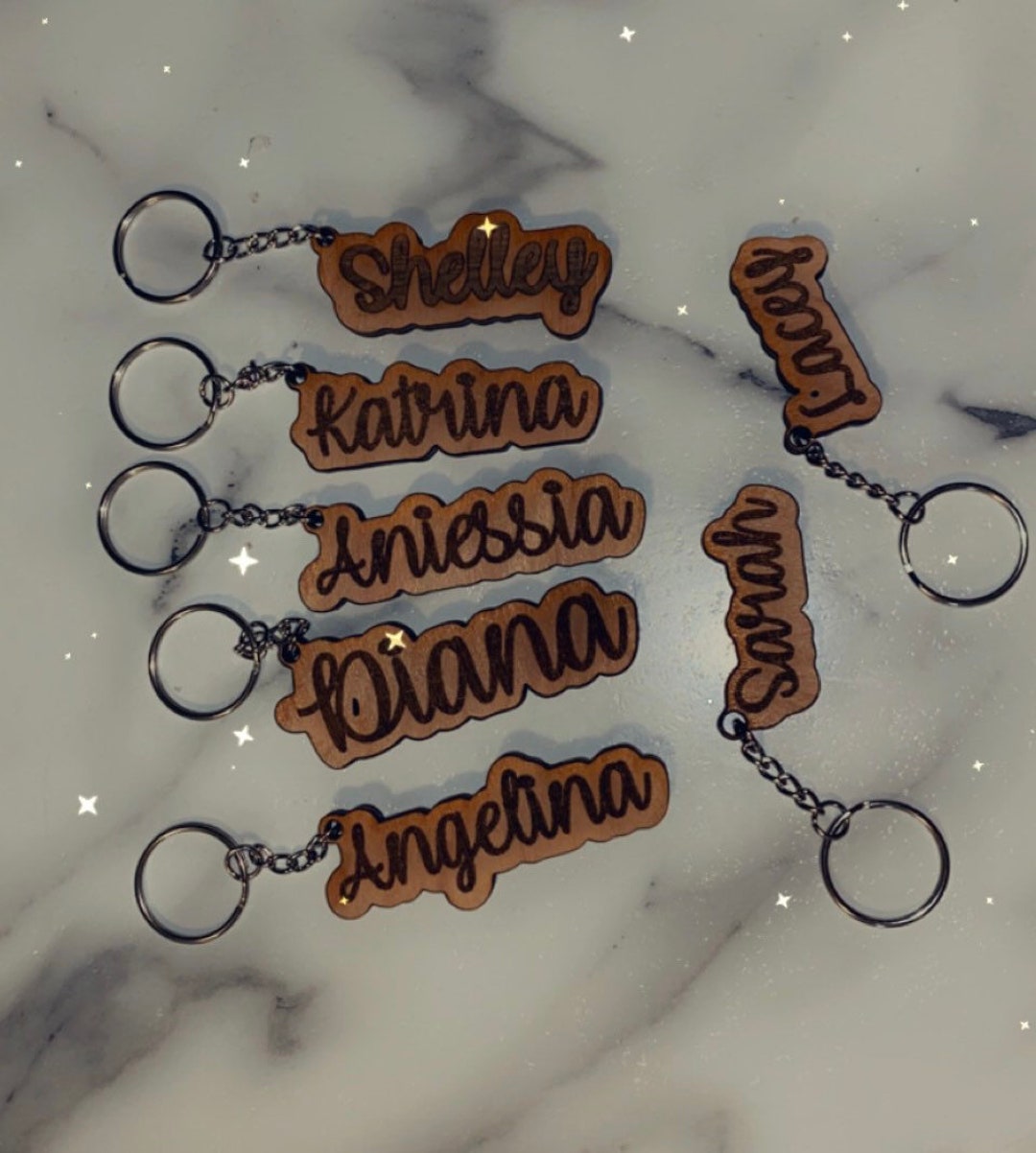 Personalized Keychain, Name Keychain, Engraved Keychain, Custom ...