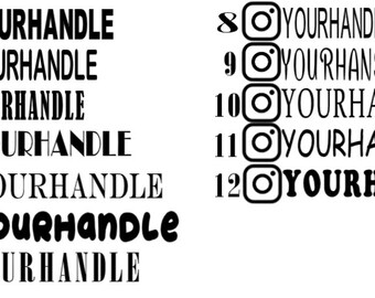 Custom Ig Handle - Etsy