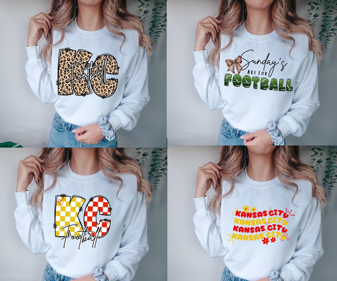 KC Bundle, Kansas City Bundle, Girl Football, Football Bundle, Football ...