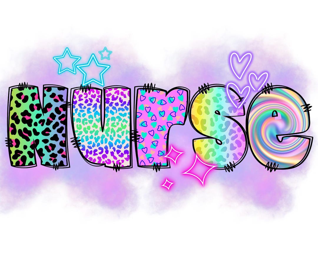 Nurse, Png, Nurse PNG, Neon Nurse, Neon, Hospital, Doctor PNG, Cheetah ...