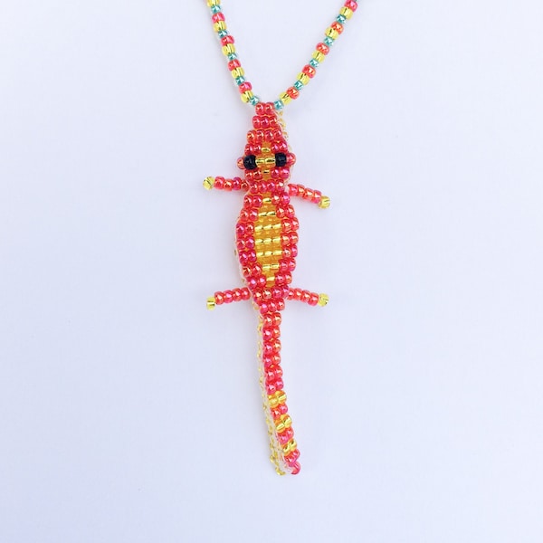 Lizard Necklace - Etsy
