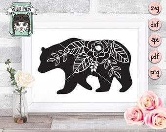 Bear svg | Etsy