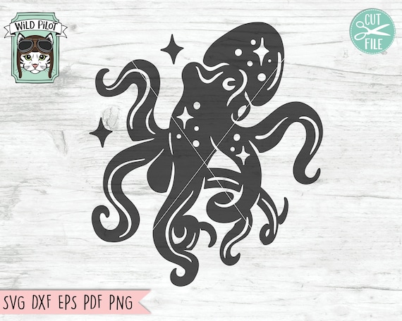 Octopus SVG File Octopus Cut File Sea Creatures Svg Files | Etsy