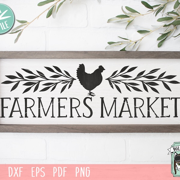 Farmers Market Sign - Etsy