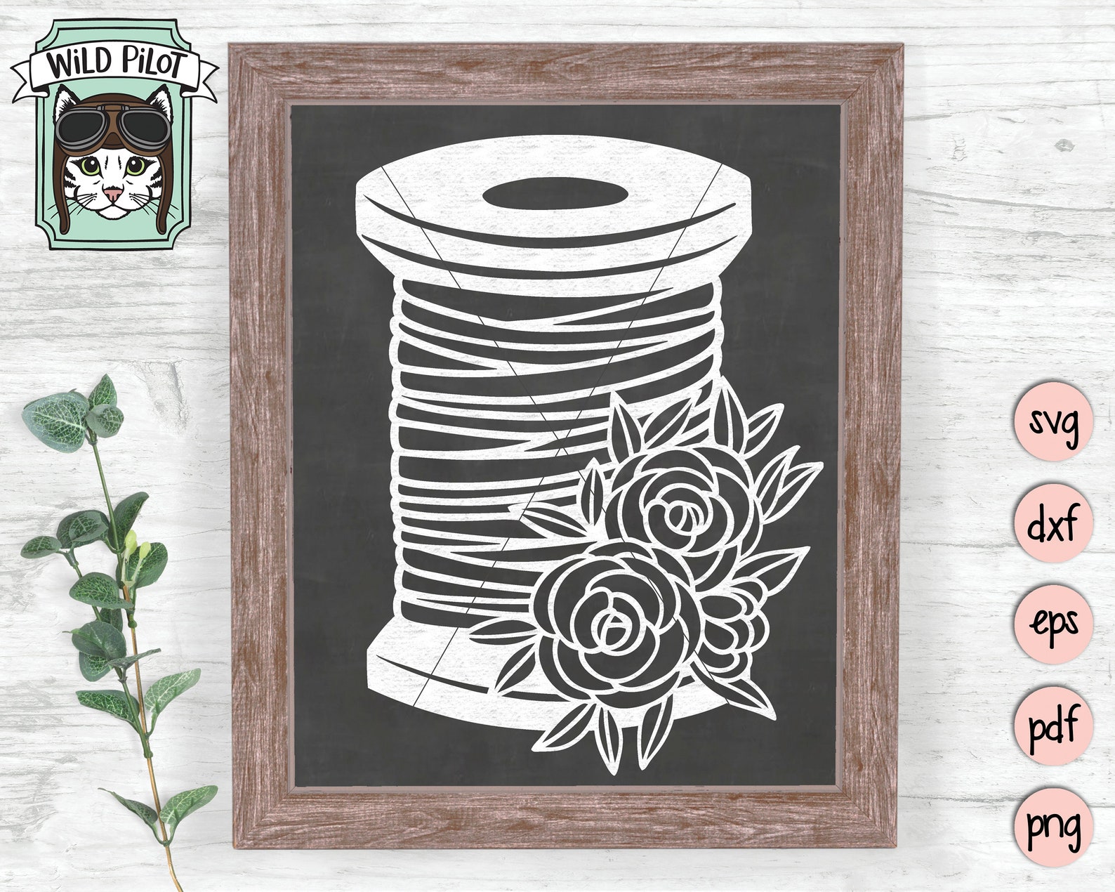 Sewing SVG File Spool of Thread Svg File Sewing Cut File - Etsy