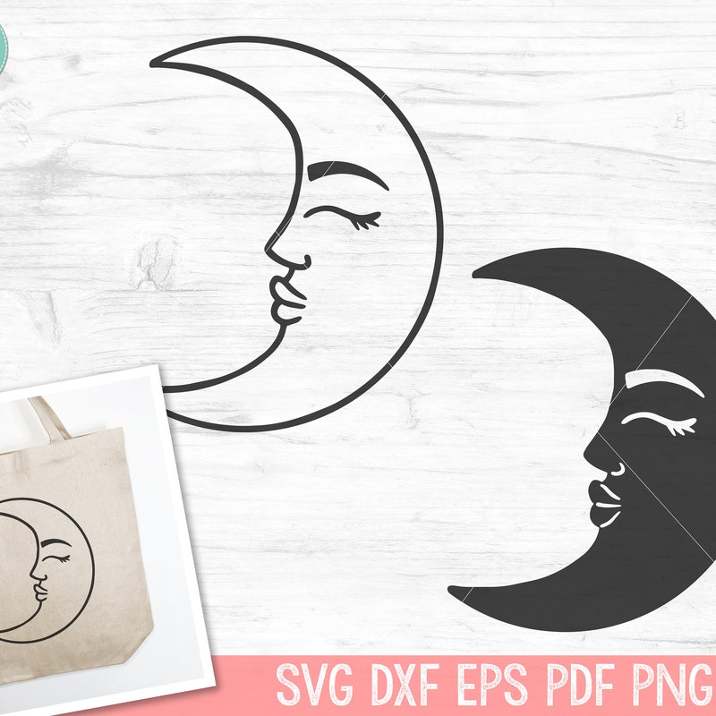 Moon Crescent Man Wall - Etsy