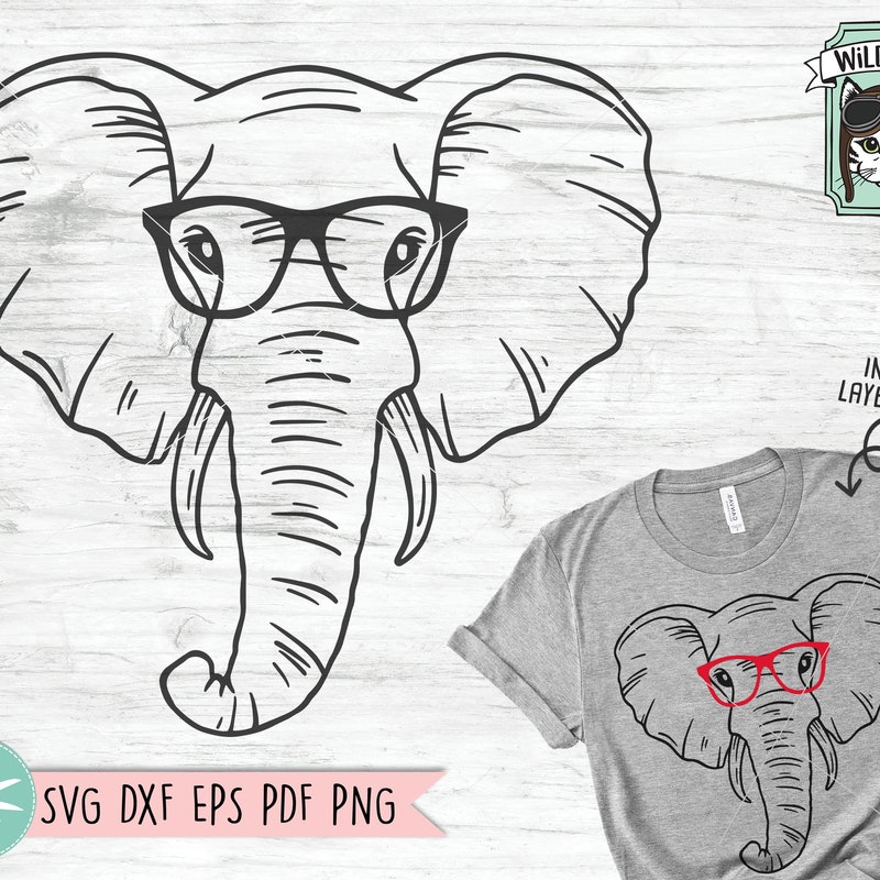 Elephant Glasses - Etsy