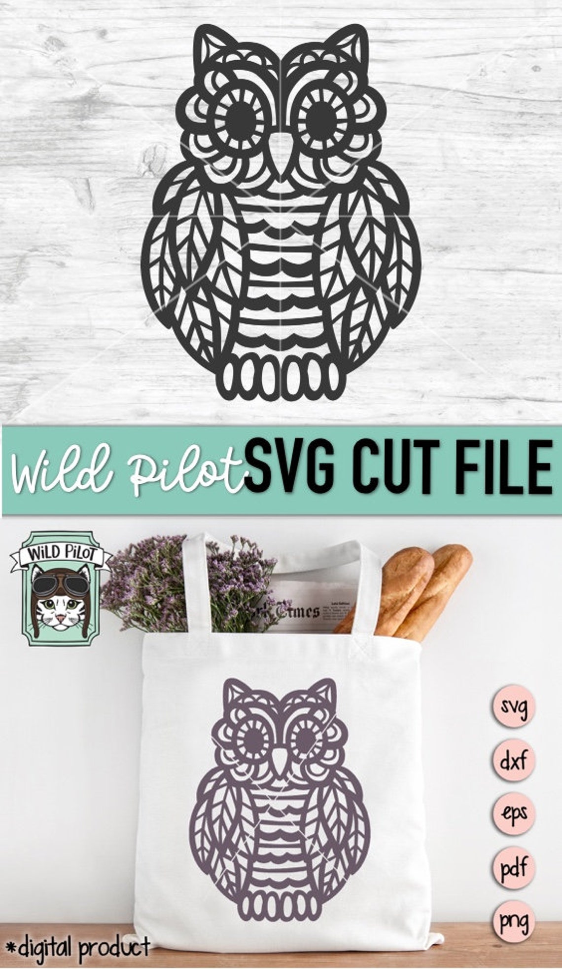 Owl SVG Owl Svg File Owl Clip Art Owl Cut File Owl Svg | Etsy