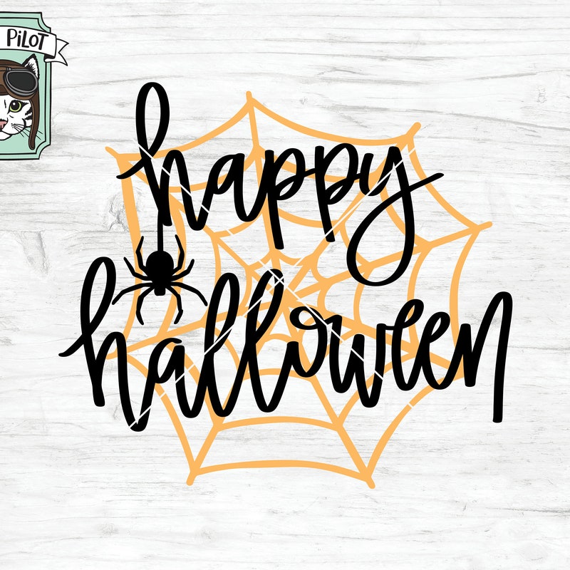 Happy Halloween Svg - Etsy