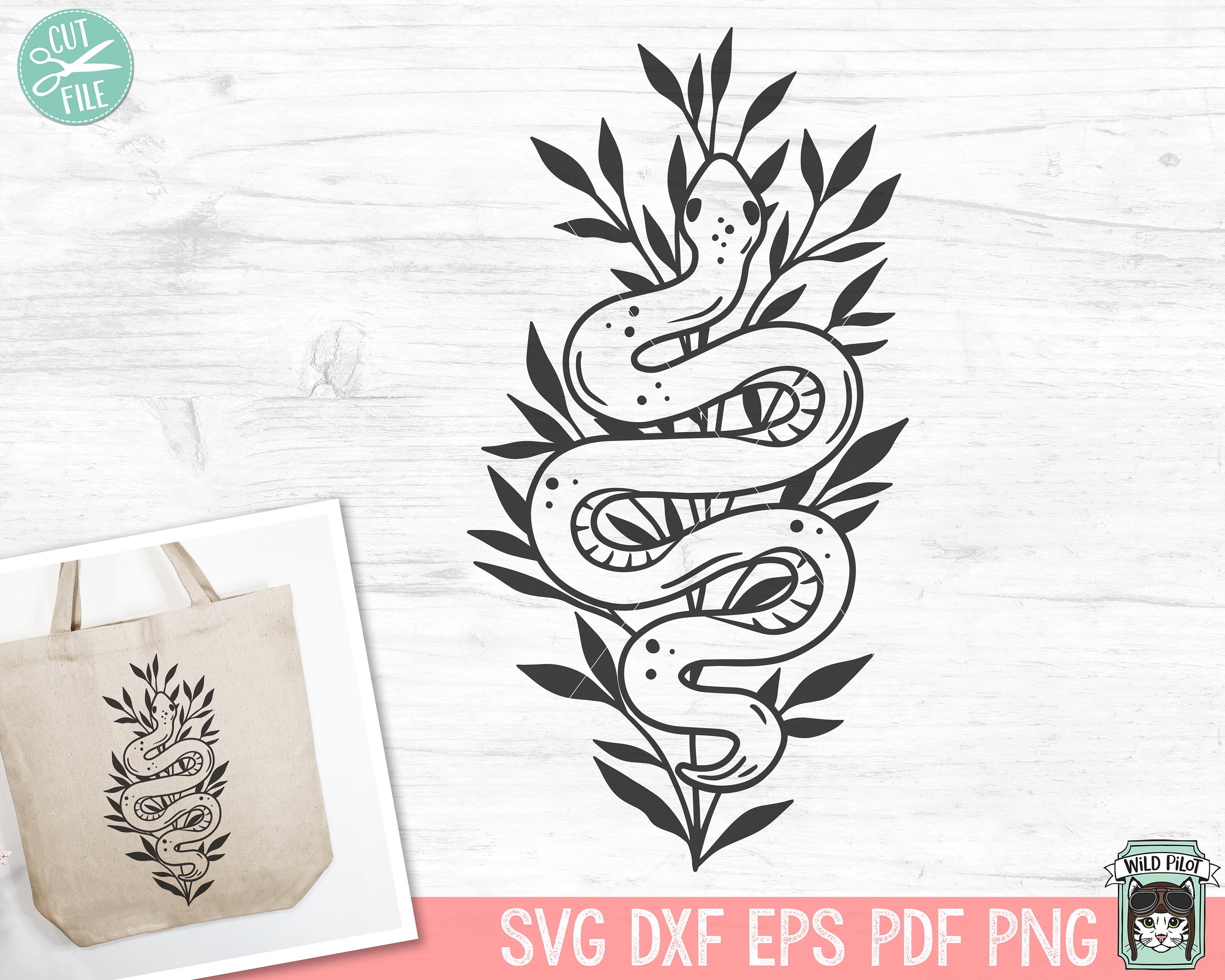 Snake SVG File Reptile SVG Snake PNG Snake Clipart - Etsy Canada