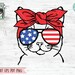 July 4th Cat SVG, Fourth of July Cat Svg File, Cat Glasses Svg, July ...