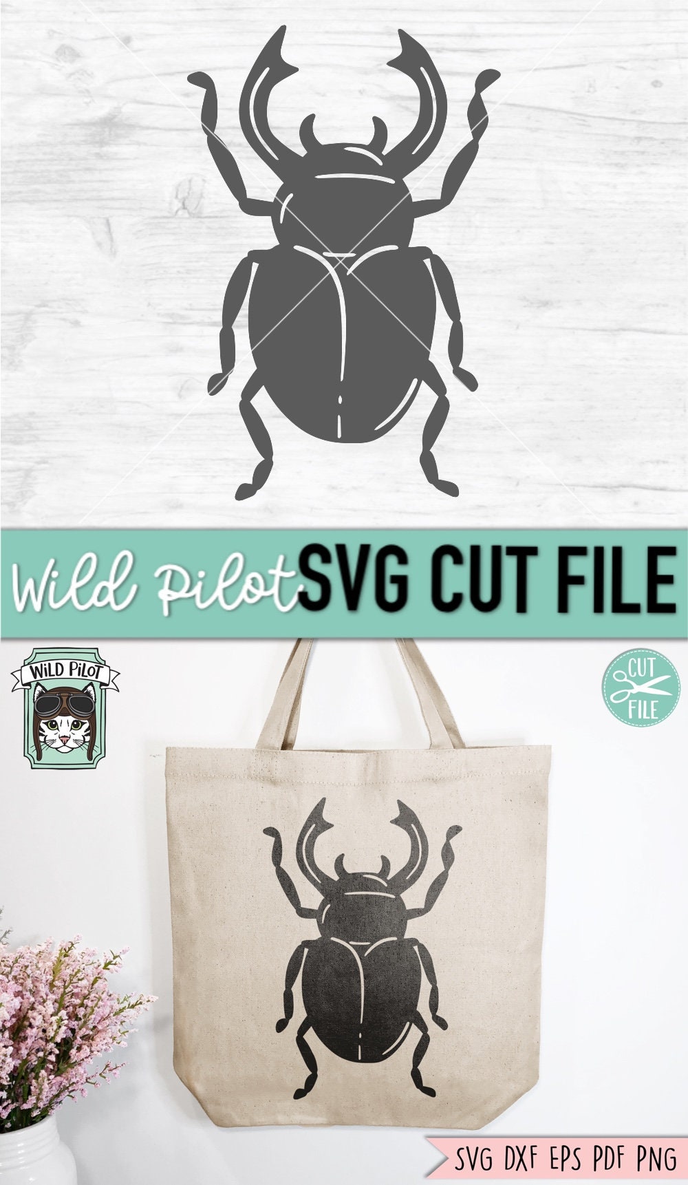 Beetle SVG, Insect Svg, Animal Svg, Animal Png, Beetle Clipart, Beetle ...