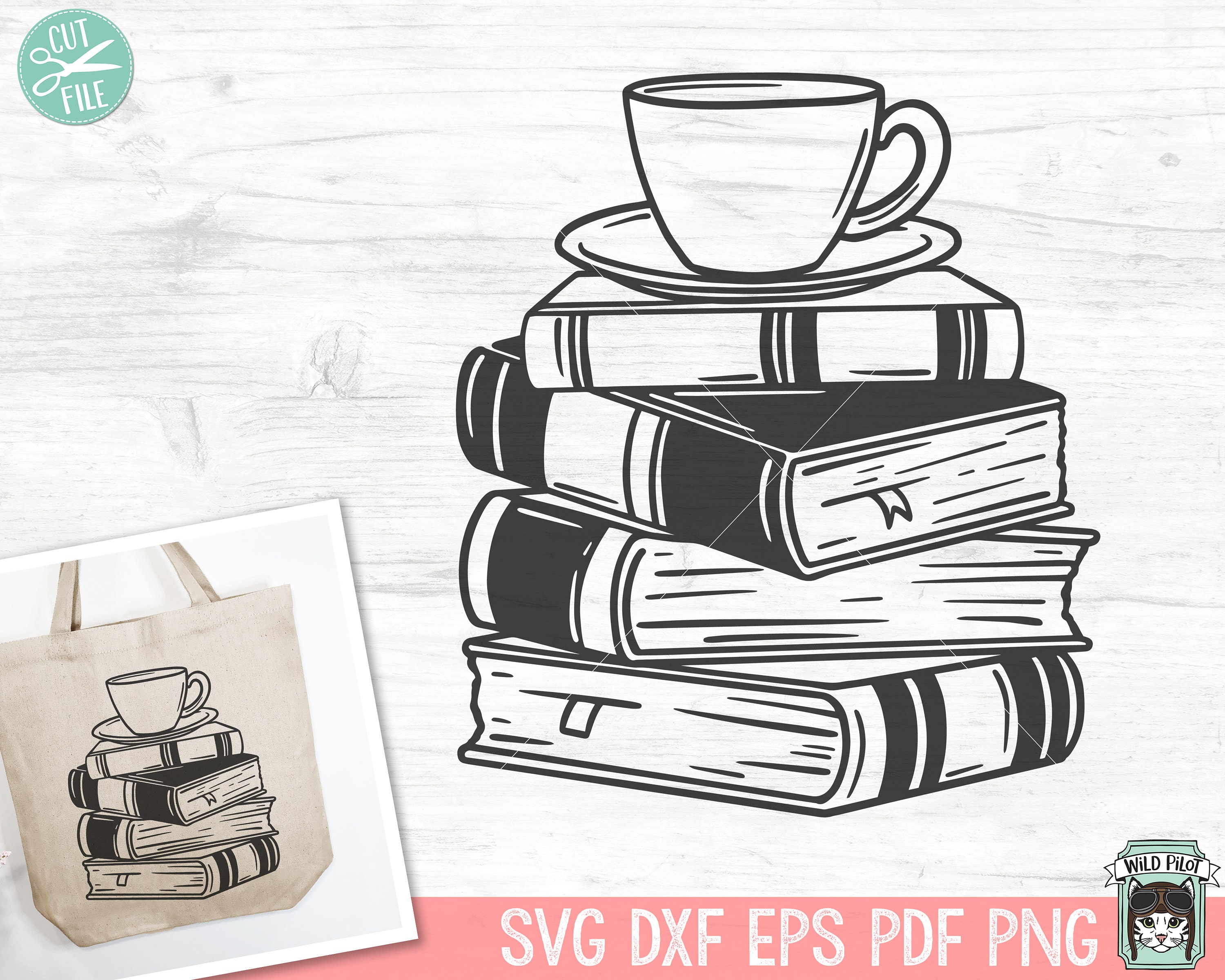 Books SVG Reading SVG Book Lover SVG Librarian Svg Books - Etsy