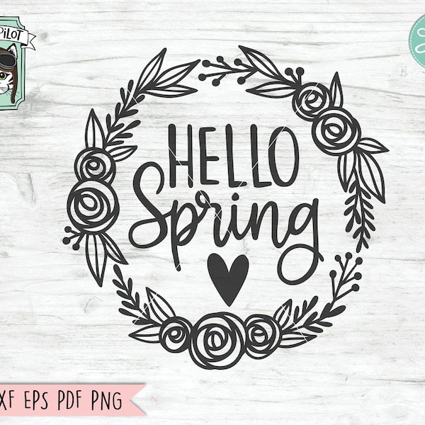 Spring Svg Files - Etsy