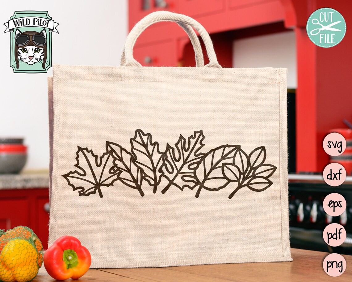 Fall Leaves SVG Files Autumn Svg File Fall Leaf Bundle - Etsy