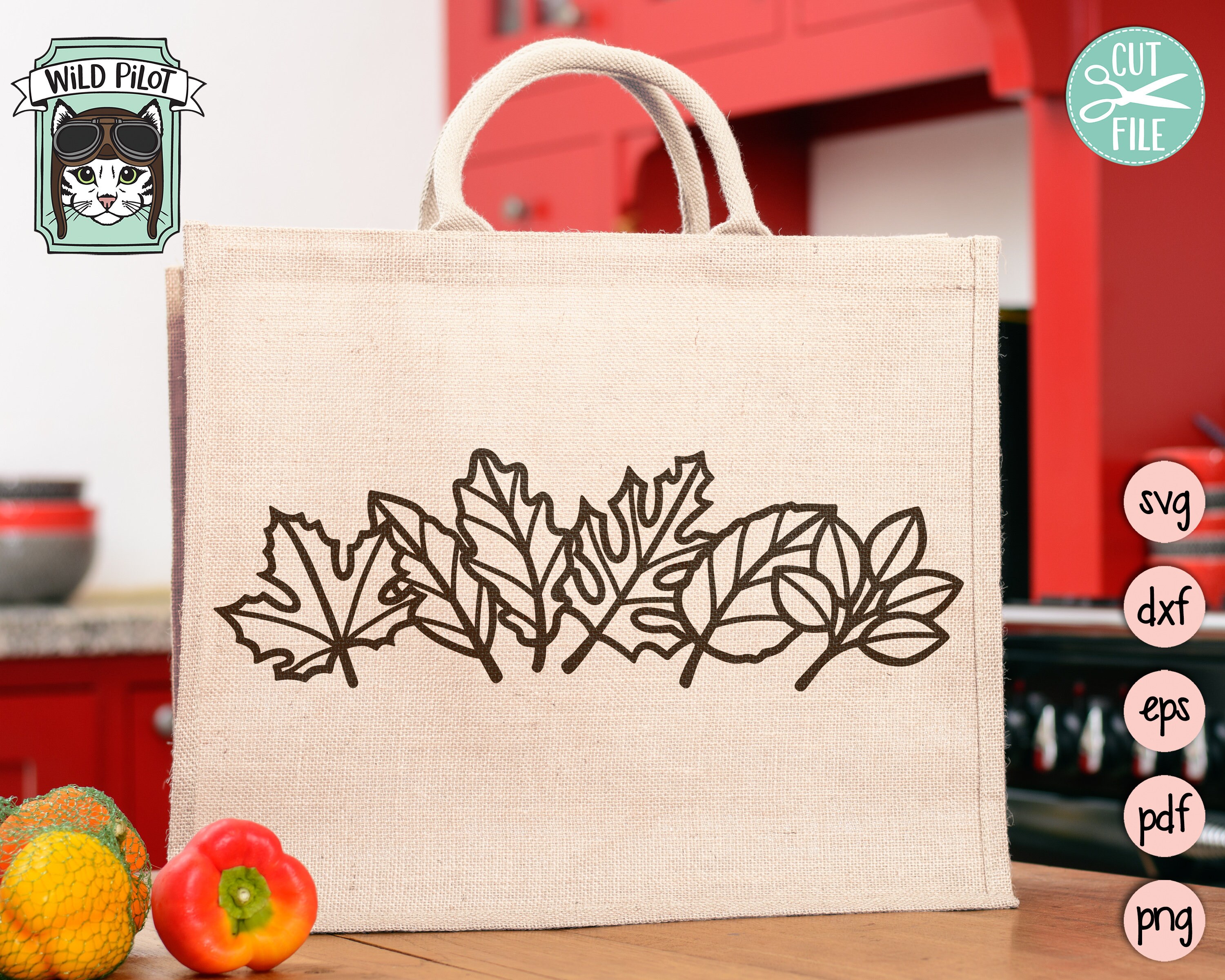 Fall Leaves SVG Files, Autumn Svg File, Fall Leaf Bundle, Autumn Leaves ...